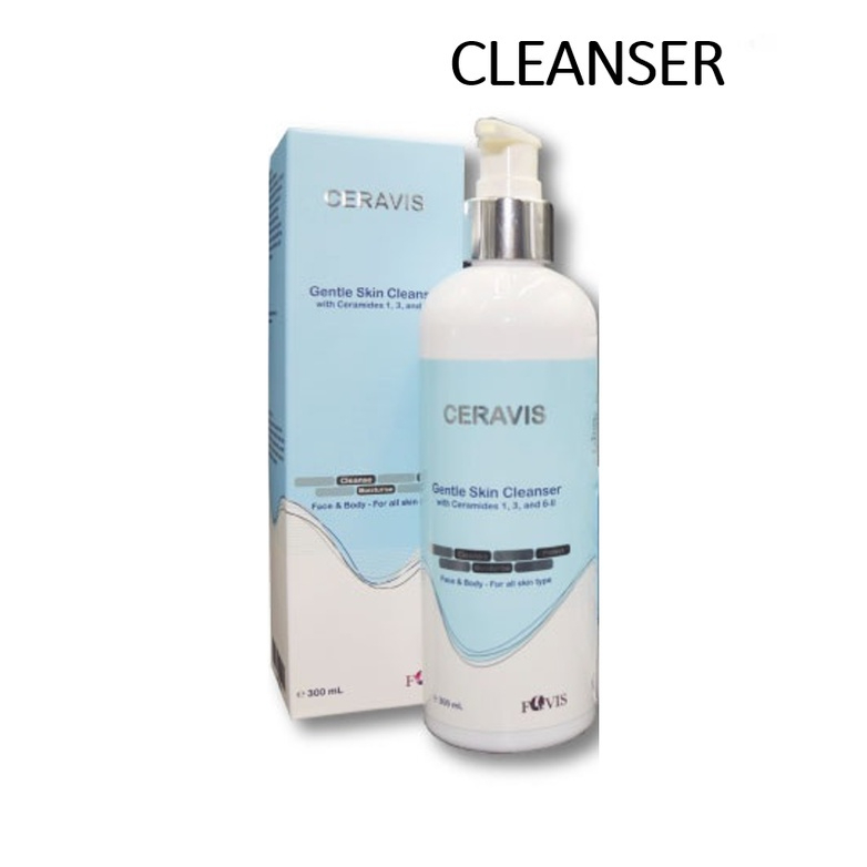 Ceravis Gentle Skin Cleanser with Ceramides 1, 3, 6-II (300ml) | Shopee ...