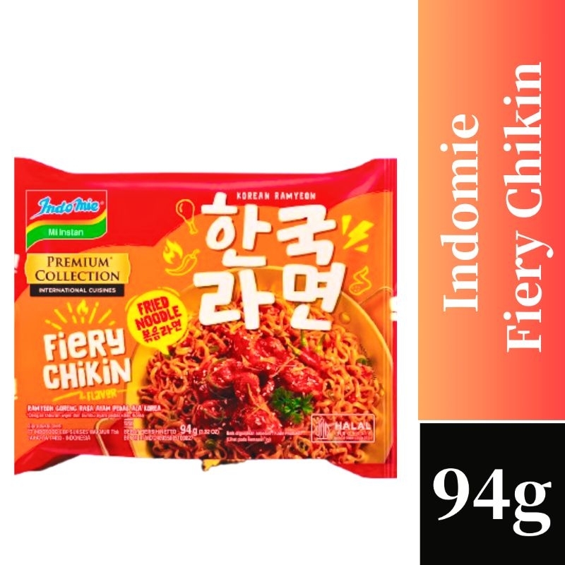 Indomie Fiery Chikin Premium Collection Korean Ramyeon (1 pack 94g) | Shopee Malaysia