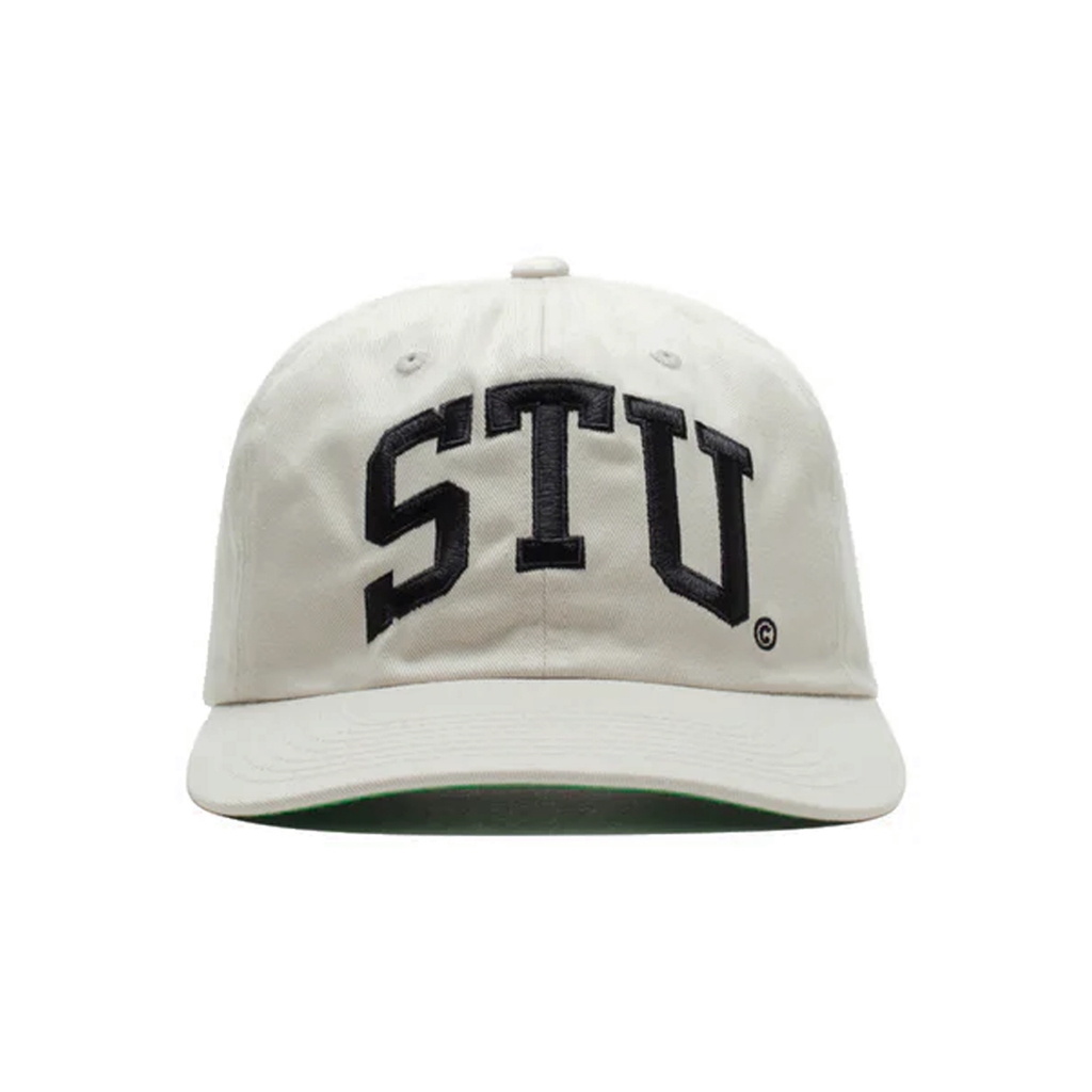 Stussy STU Arch Strapback Cap ( White ) | Shopee Malaysia
