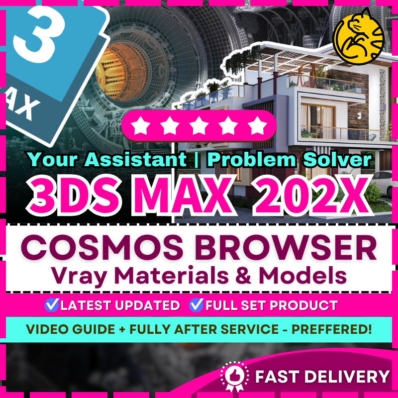 3ds max v2026.2🔥 𝐕𝐈𝐃𝐄𝐎 𝐆𝐔𝐈𝐃𝐄 3DS MAX 2025/2024/2023 Vray 7 Material ...