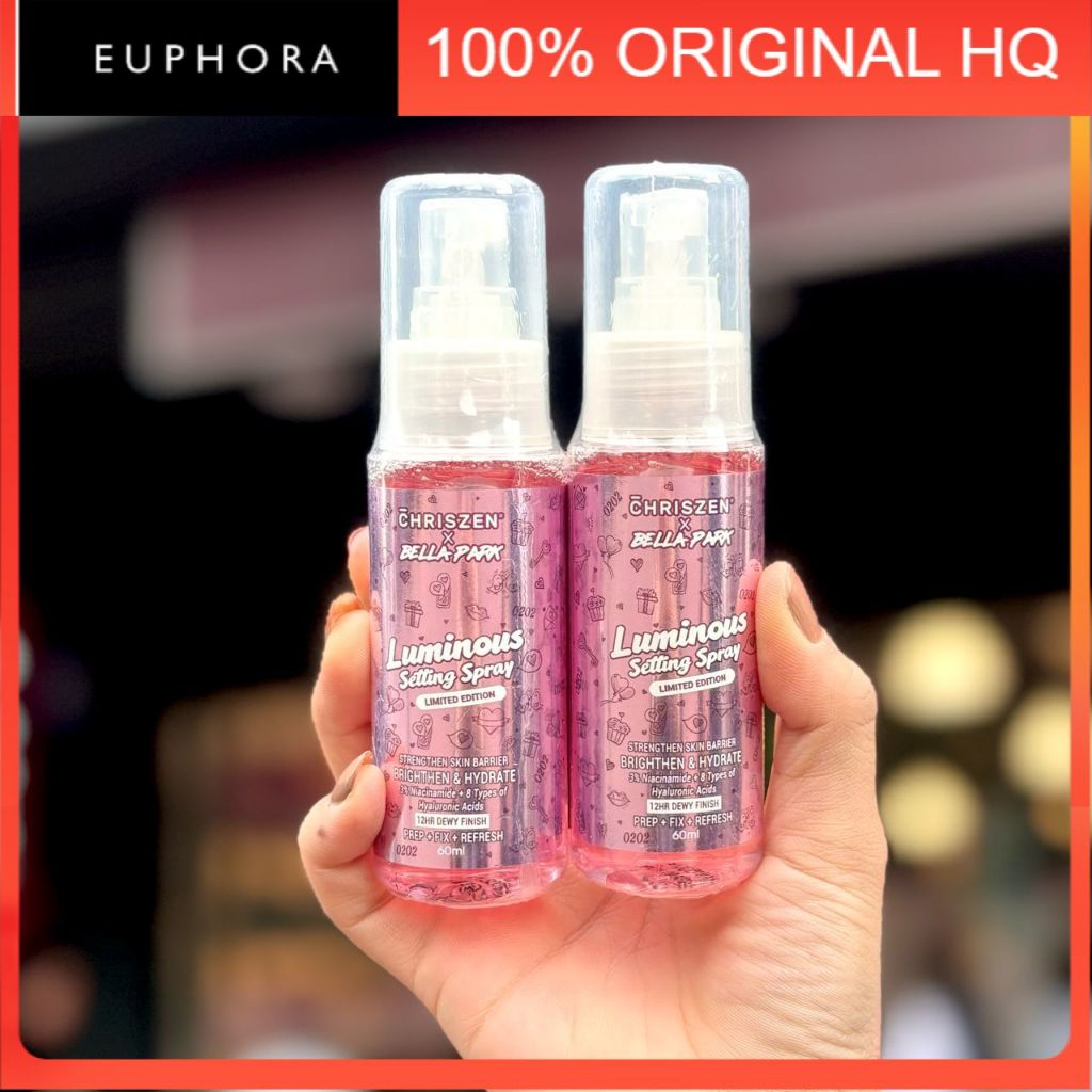 🔥HOT ITEM🔥💯% BELLA PARK x CHRISZEN SETTING SPRAY | Shopee Malaysia