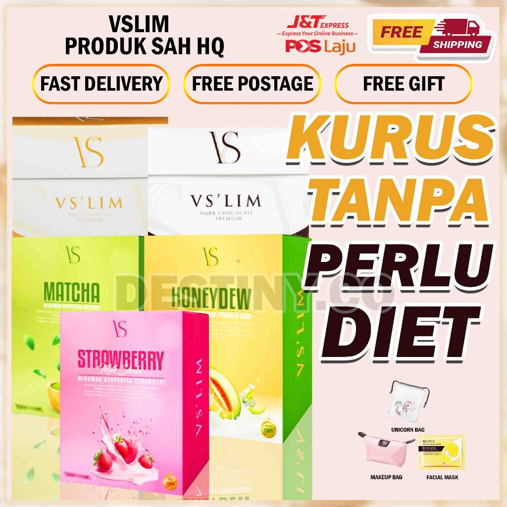 VSLIM Dyna Yusof Minuman Kurus Tanpa Diet Menaikkan Metabolisma Cair ...