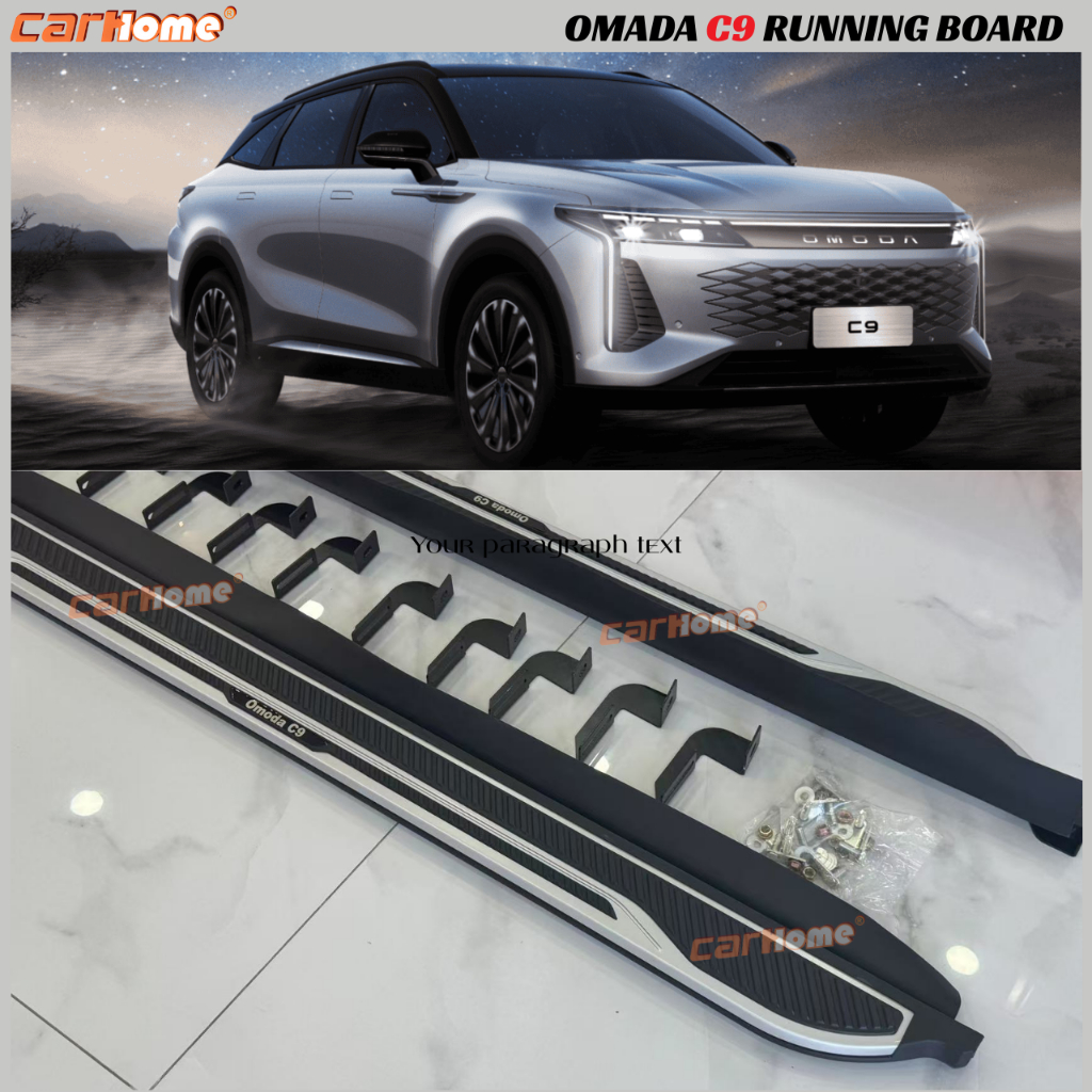 JAECOO CHERY OMODA C9 DOOR STEP C9 DOOR RUNNING BOARD C9 ACCESSORIES ...