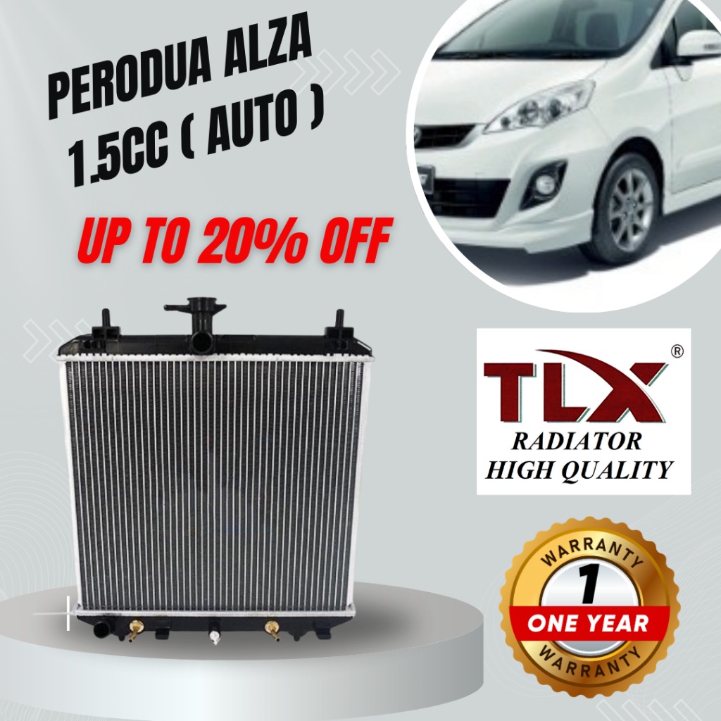 PERODUA ALZA OLD MODEL 2009-2017 YEAR 1.5CC AUTO/MANUAL RADIATOR TANGKI ...