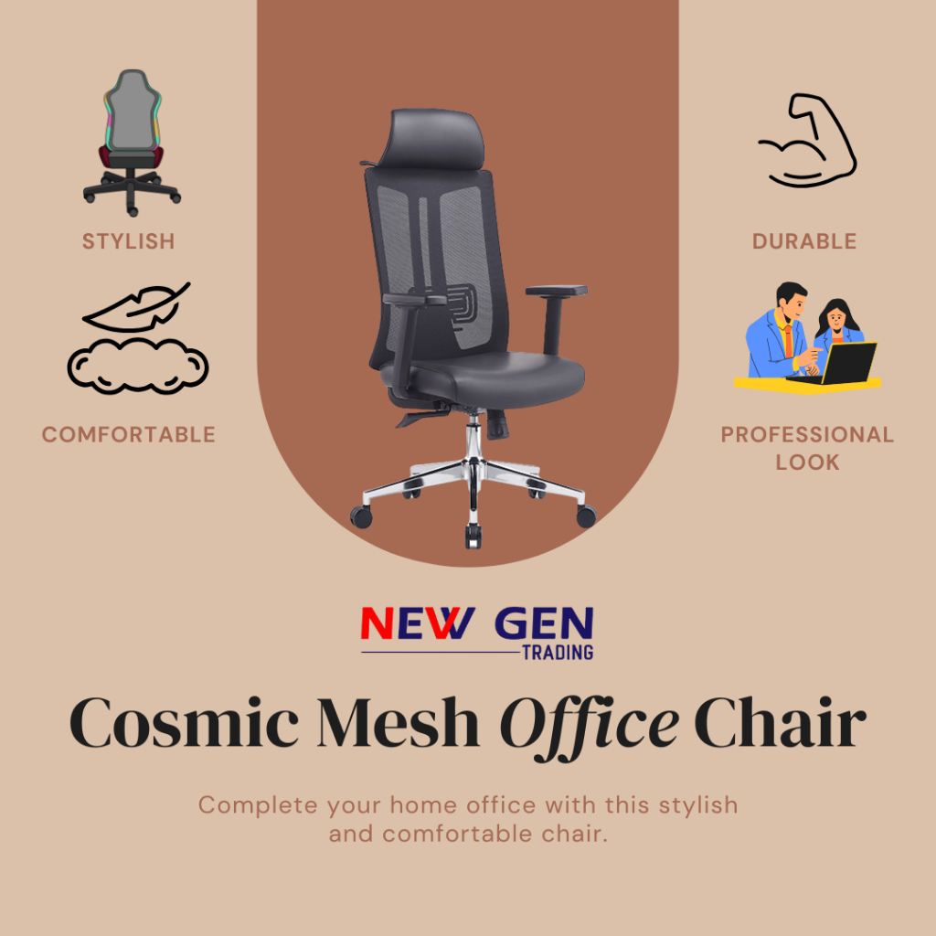 New Gen Cosmic Executive High Quality Mesh Office Ergonomic Chair ...