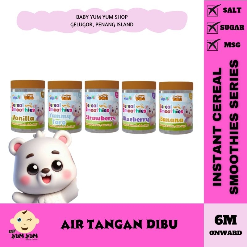 AIR TANGAN DIBU - CEREAL SMOOTHIES DENGAN 4 BIJIRIN TERBAIK SESUAI ...