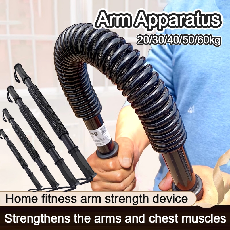 Gym Heavy Duty Power Twister Spring Bar Strength Bar Bend Chest Arm ...