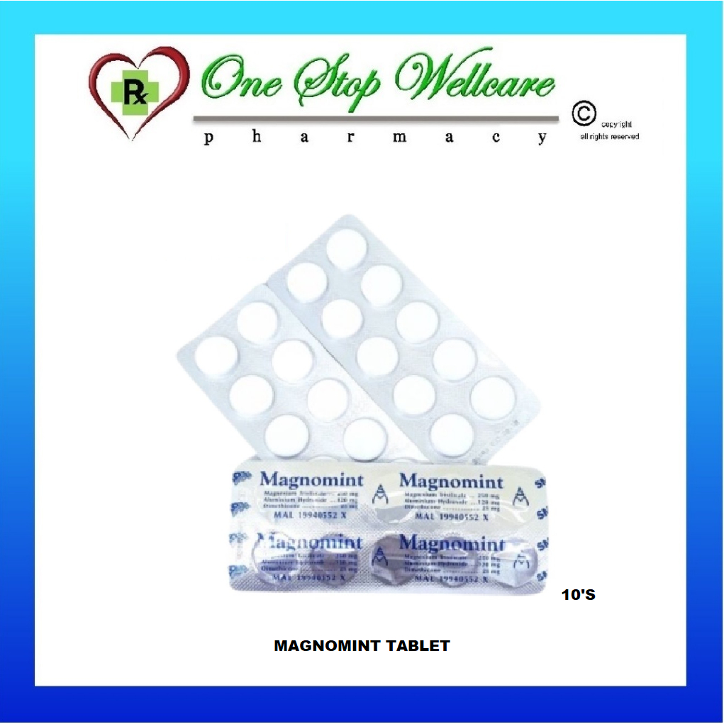 MAGNOMINT TABLET 10'S (EXP:04/2027) | Shopee Malaysia