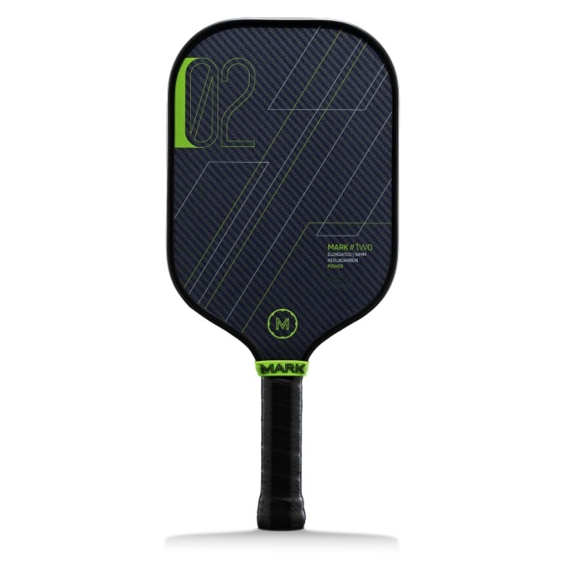 MARK TWO PICKLEBALL PADDLE 16MM KEVLAR AND CARBON FIBER BLEND SURFACE ...