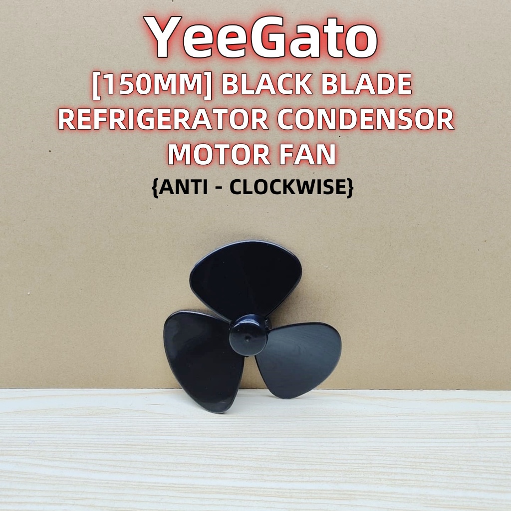 [150MM] ANTI-CLOCKWISE (5.1MM BIG SHAFT) REFRIGERATOR CONDENSER MOTOR ...