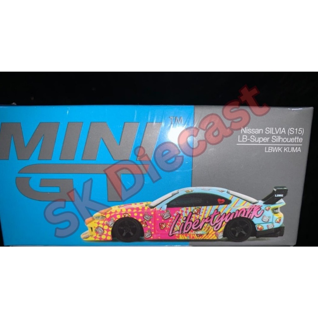 Mini GT 1/64 Nissan LB-Super Silhouette S15 SILVIA LB KUMA Box OR ...