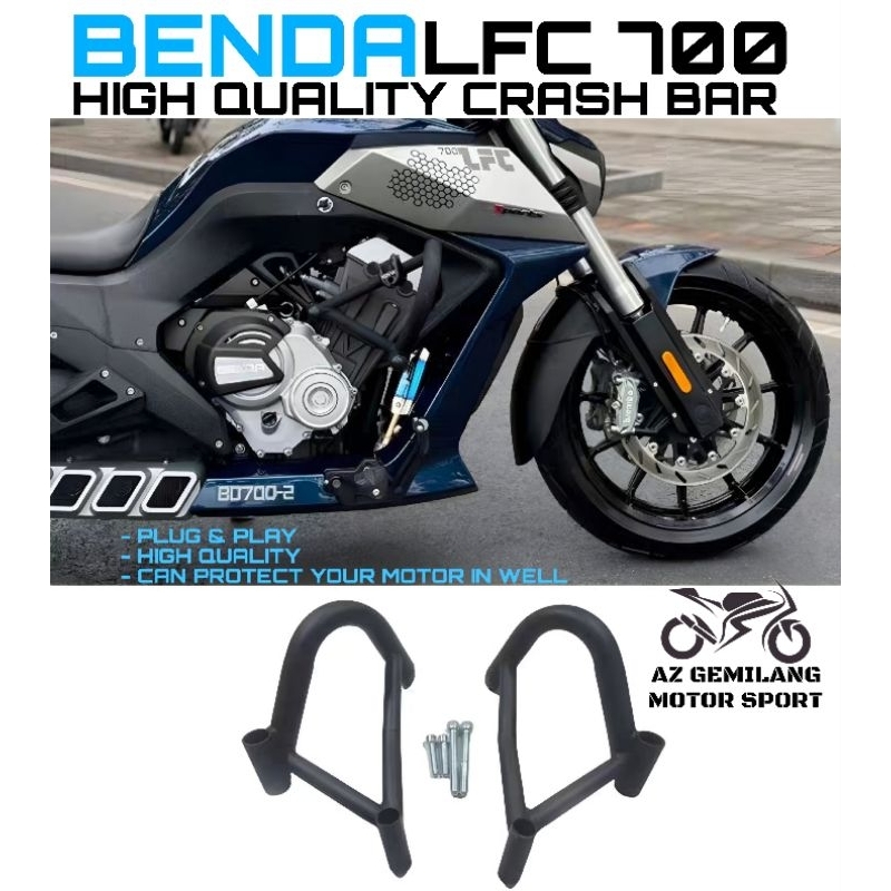 BENDA LFC700 LFC 700 ONE STOP ACCESSORIES(CRASH BAR/BACK REST/SIDE BAG/HEAD LAMP LIGHT)ACCESSORY ...