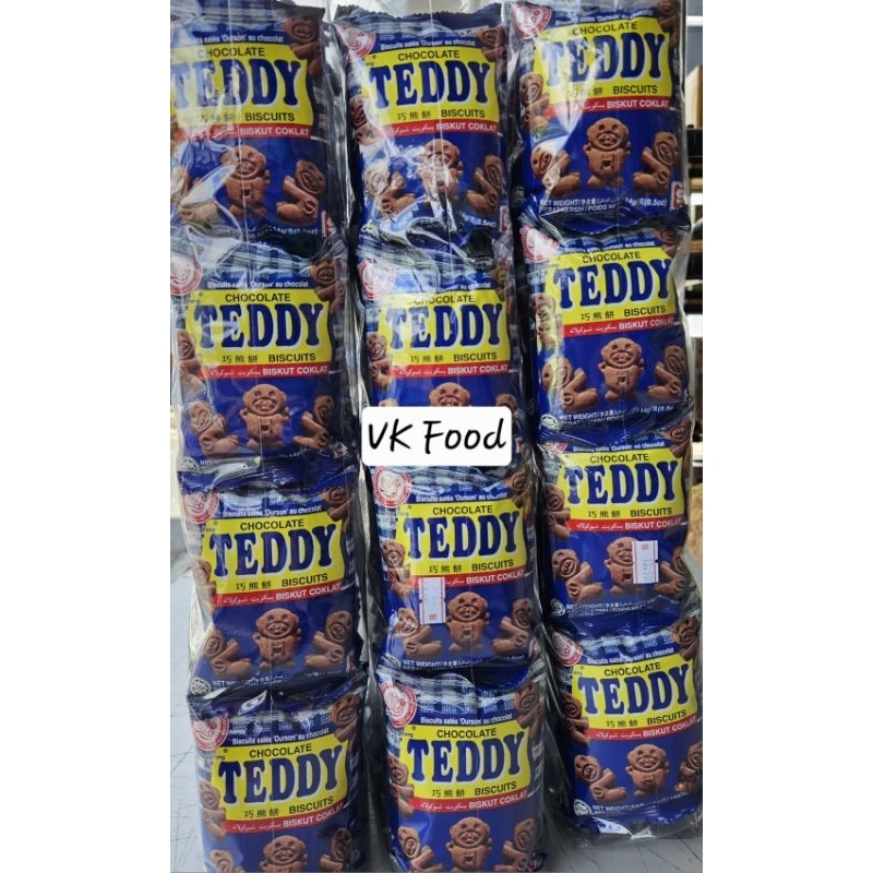 Teddy Chocolate Biscuit 40pkt Halal & Ready Stock | Shopee Malaysia