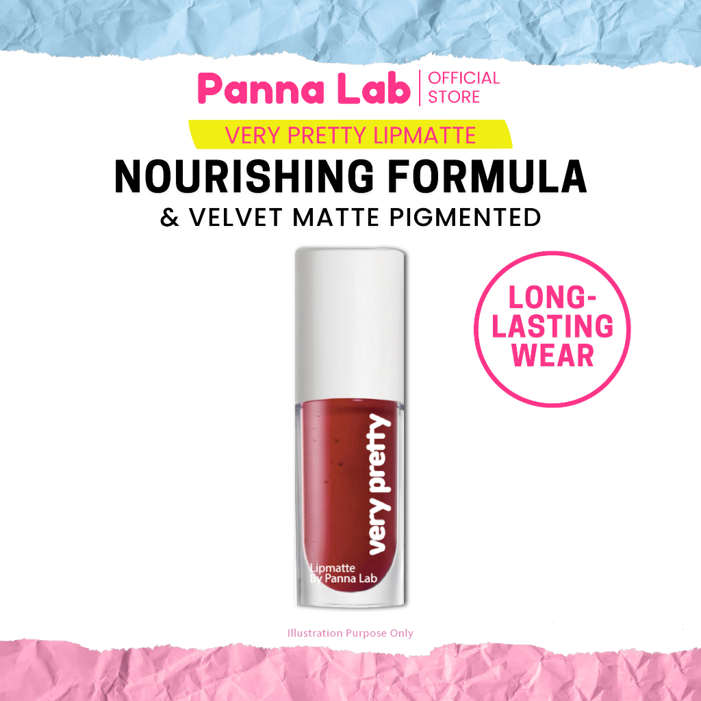 PANNA LAB Very Pretty Lipmatte Transferproof Non Smudging Non Drying ...