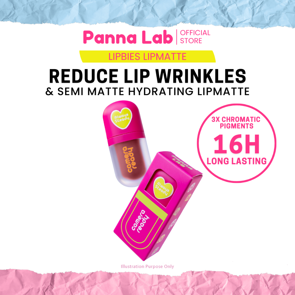 PANNA LAB Camera Ready Liquid Lipmatte ,Peptide Lipstick,Pigmented ...