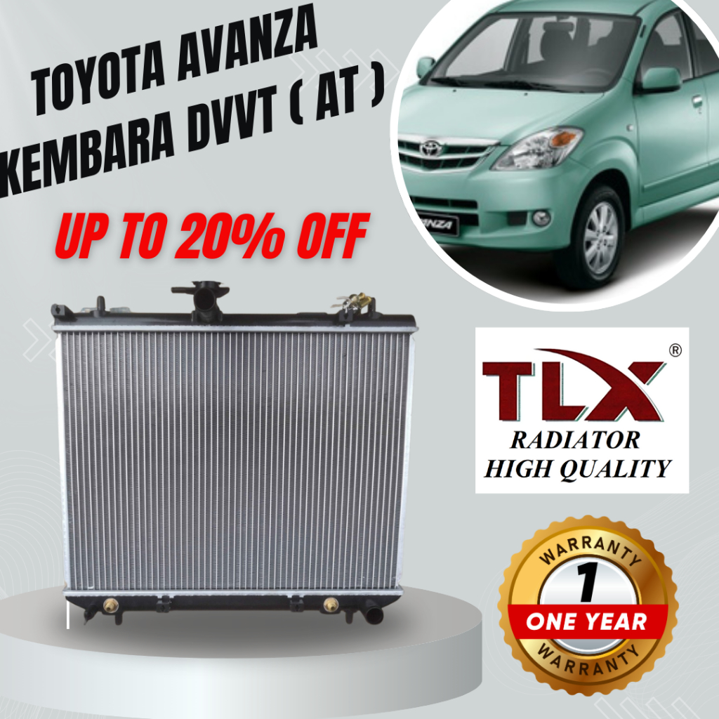 TOYOTA AVANZA OLD MODEL /KEMBARA DVVT AUTO RADIATOR PA26 | Shopee Malaysia