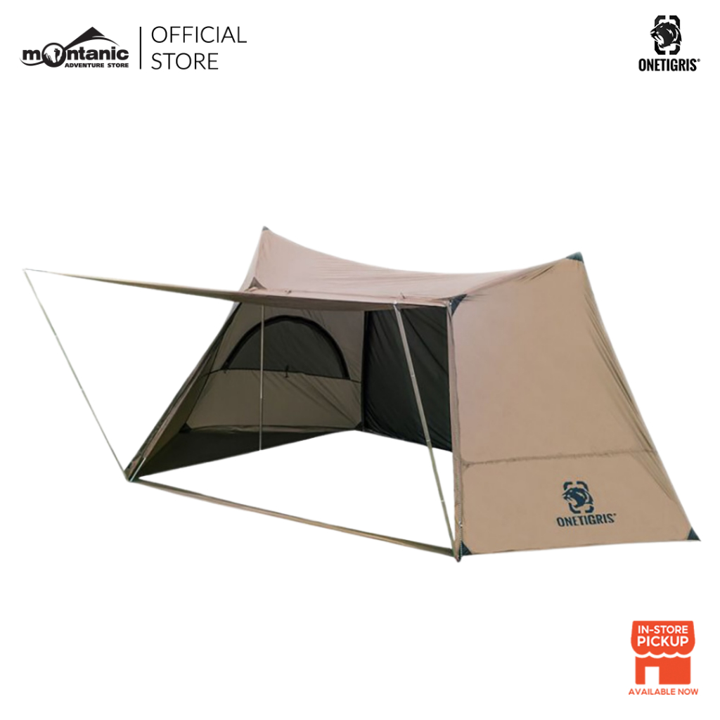 OneTigris® SOLO HOMESTEAD Camping Tent (TC Version) - Waterproof Single Shelter Tarp | Shopee ...