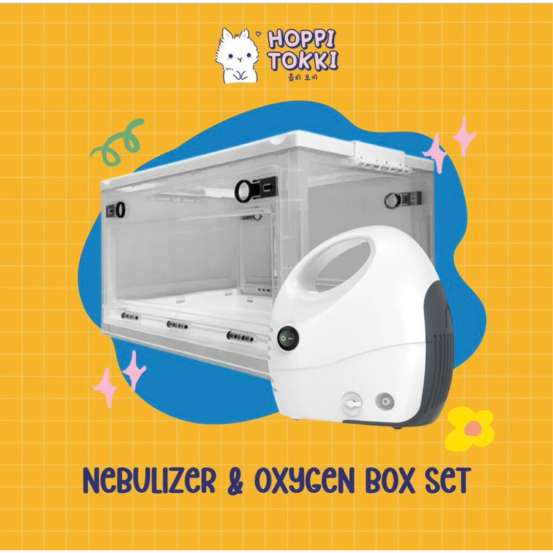 [Ready Stock] Pet Portable Nebulizer Machine and Atomizing Box Foldable ...