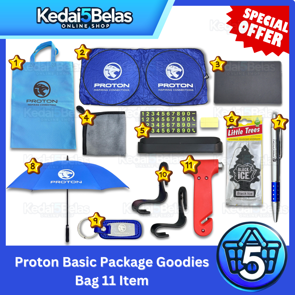 [READY STOCK] Car Goodies Bag Set For Gift 11 Item Basic Package with ...