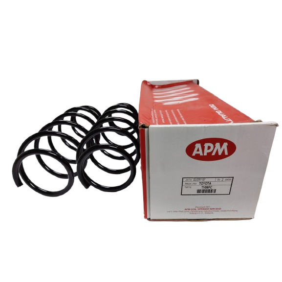 TOYOTA Vios Front And Rear APM Standard OEM Coil Spring (1SET OF 2PCS ...