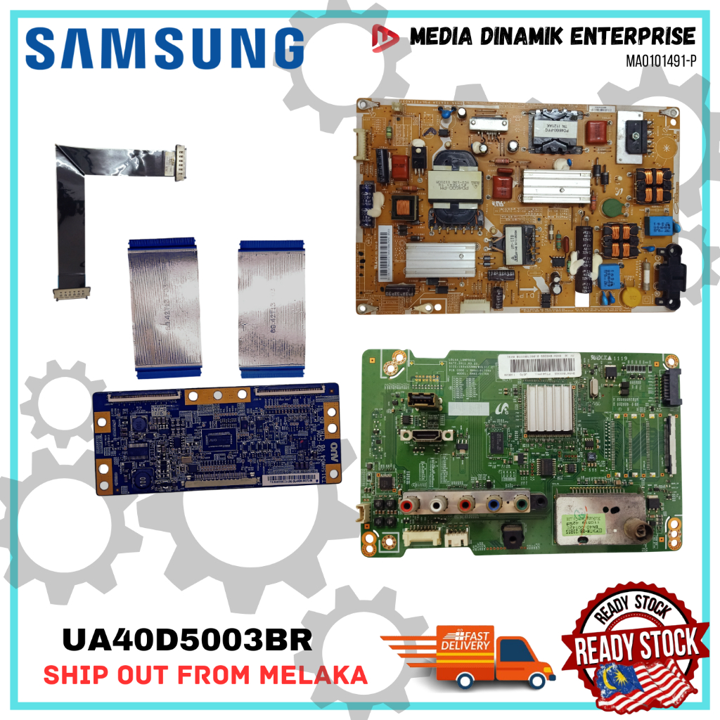 SAMSUNG UA40D5003BR ORIGINAL USED REPLACEMENT PARTS | Shopee Malaysia