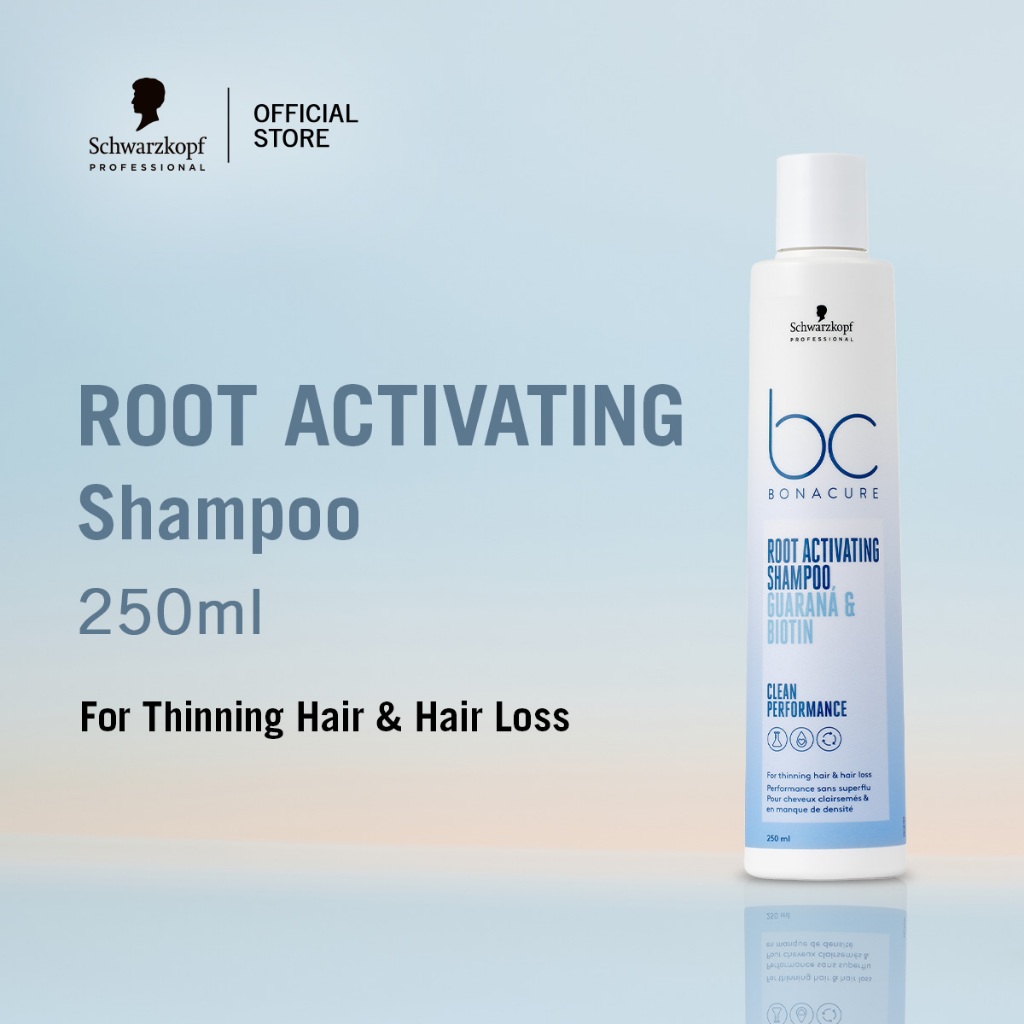 Schwarzkopf Professional Bonacure Root Activating Shampoo for Thinning ...