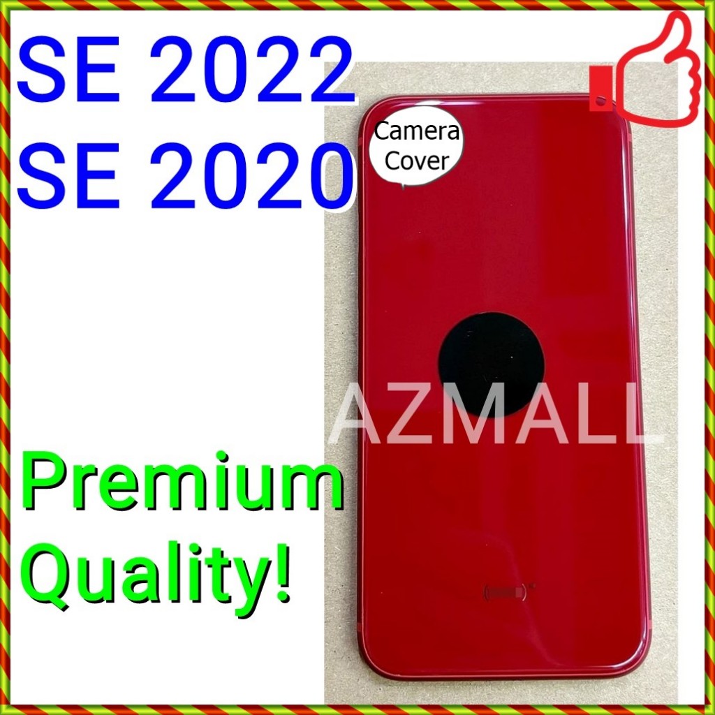 (4 Color) NEW ORI FULL Housing Back Battery Cover Camera Glass Side Frame for IPhon SE 2022 2020 ...