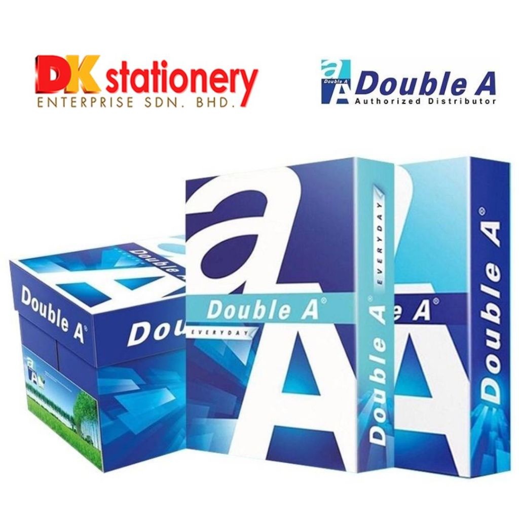 Kotak Kertas A4 Double A 70gsm / 80gsm & Smartist 70gsm (5 Rim) / A4 ...