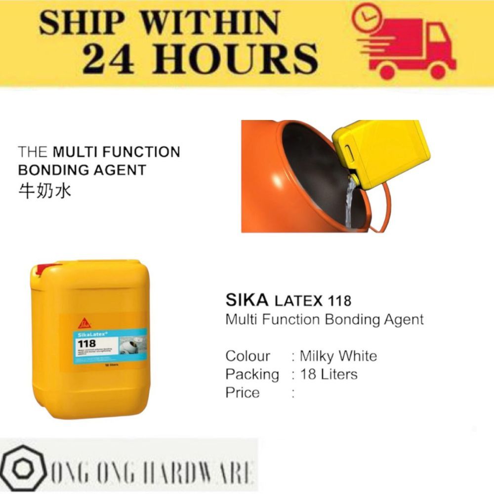 SIKA 18L SikaLatex®-118 (Susu Gam) | Shopee Malaysia