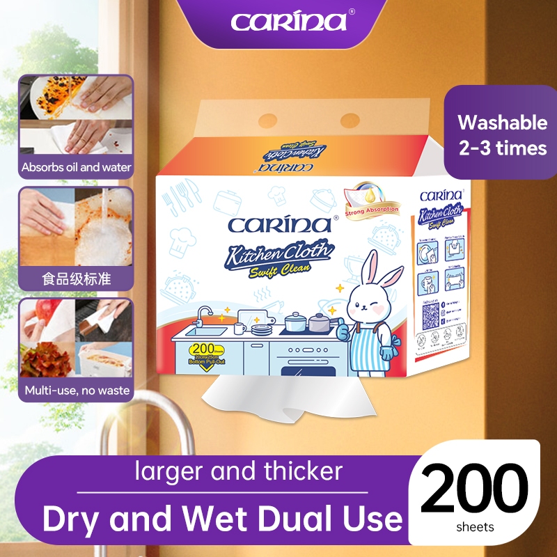 Carina hanging kitchen Multipurpose Disposable Rag Kitchen Dishcloths ...