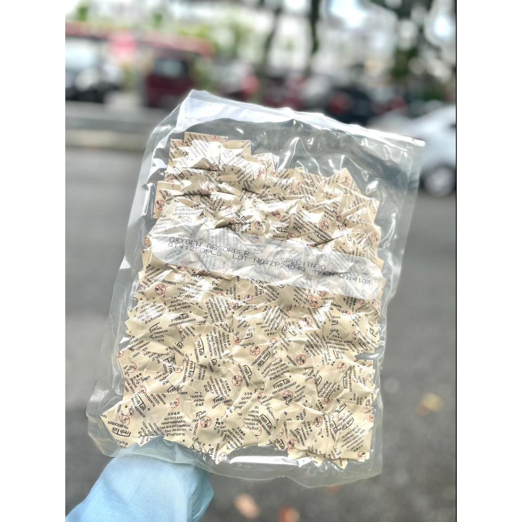[ BORONG ] 30cc Oxygen Absorber Penyerap Oksigen Food Grade Desiccant ...