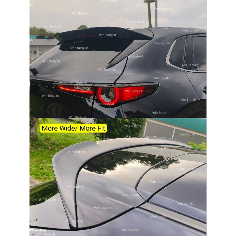 New Cx30 Ducktail Spoiler (More Wide & Fit) | Shopee Malaysia