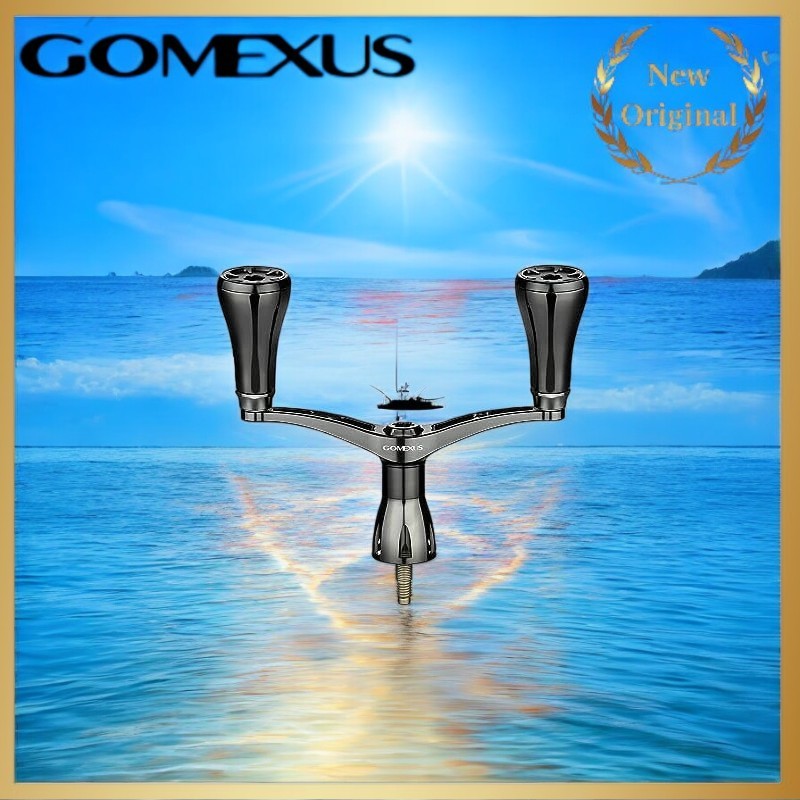 Gomexus Lightweight Titanium Reel Stand and Handle for Shimano Spinning ...