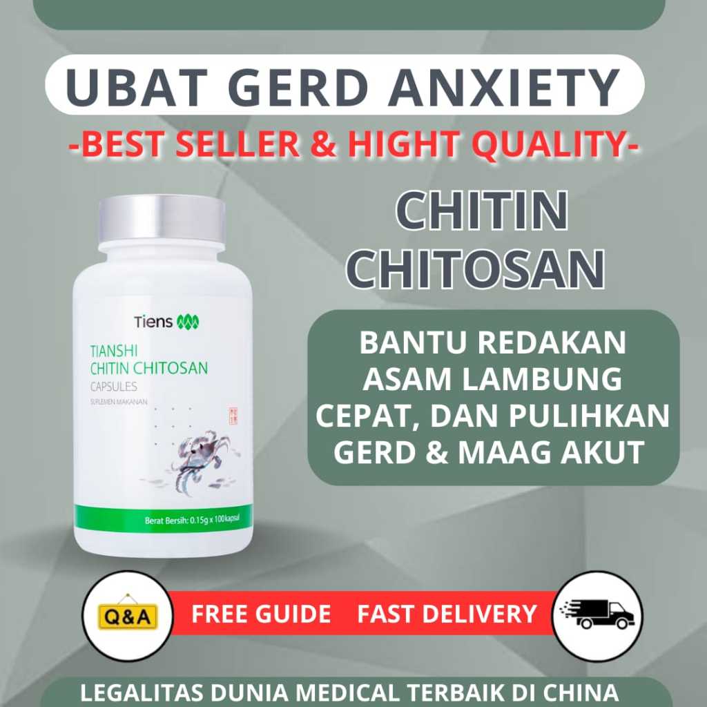 UBAT GASTRIK PALING MUJARAP, SUPPLEMENTS GERD ANXIETY, GASTRIK, ASAM ...