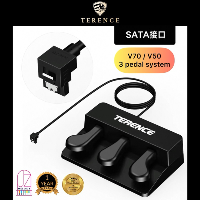 Terence Digital Piano 3 Pedal System For Terence V70 / Terence V50 | Shopee Malaysia
