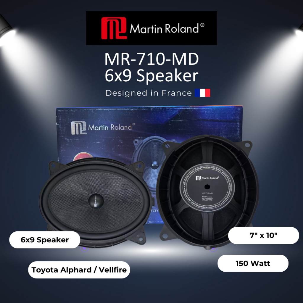 MARTIN ROLAND MR-710-MD Toyota Alphard Vellfire 6x9 Speaker | Shopee Malaysia