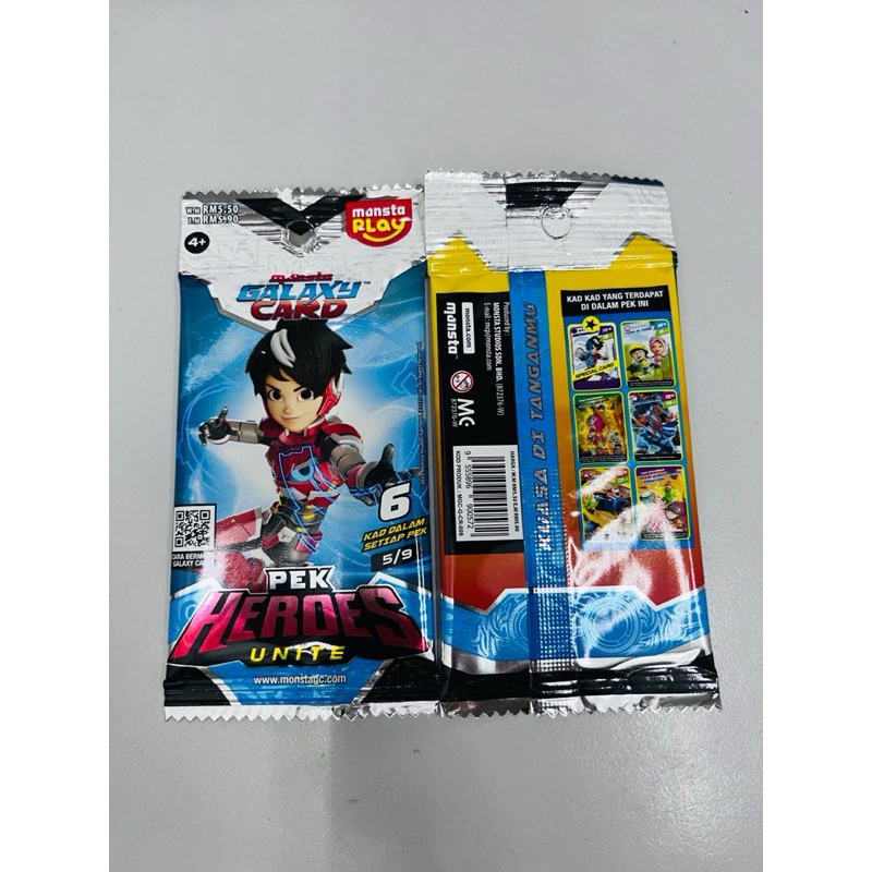 AR Mechamato - Monsta Galaxy Card Heroes Unite | Shopee Malaysia