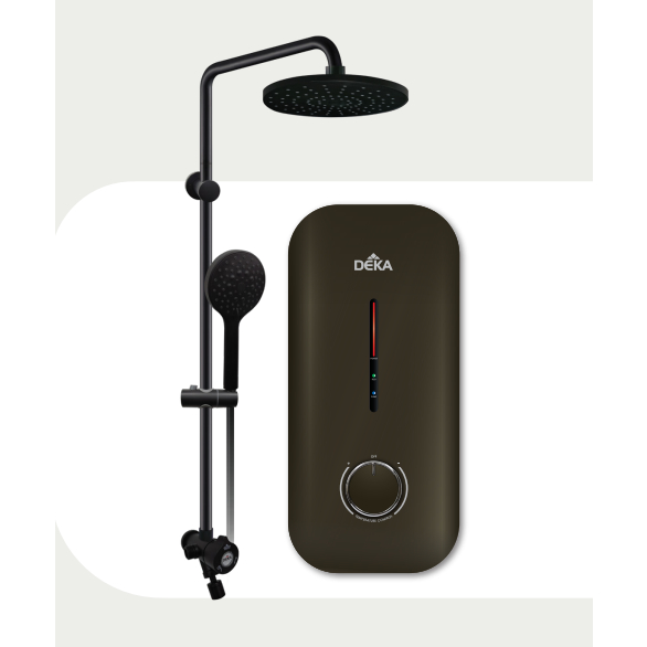 DEKA WATER HEATER MIIZU 90 DC/RS WITH 3-IN-1 DIVERTOR ( RAIN SHOWER ...
