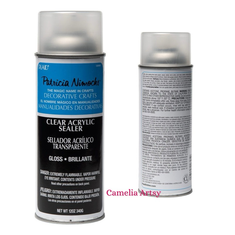 Plaid Patricia Nimocks Clear Acrylic Sealer Spray - Gloss 12oz | Shopee ...
