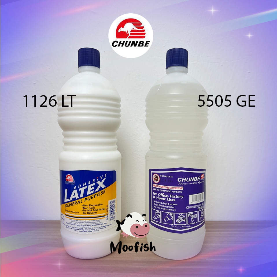 Chunbe Glue 1000ml Multi-Purpose Latex 1126LT Chunbe 5505GE Office ...