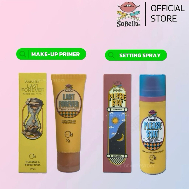 𝐒𝐎𝐁𝐄𝐋𝐋𝐀 𝐒𝐊𝐈𝐍𝐂𝐀𝐑𝐄 𝐌𝐀𝐊𝐄-𝐔𝐏 𝐏𝐑𝐈𝐌𝐄𝐑 𝟑𝟎𝐆𝐌 + 𝐒𝐄𝐓𝐓𝐈𝐍𝐆 𝐒𝐏𝐑𝐀𝐘 𝟓𝟎𝐌𝐋 | 𝐑𝐄𝐀𝐃𝐘 𝐒𝐓𝐎𝐂𝐊 ...