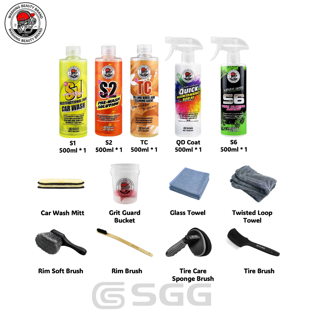 [SGG] CAR WASH COMBO SET | Shopee Malaysia