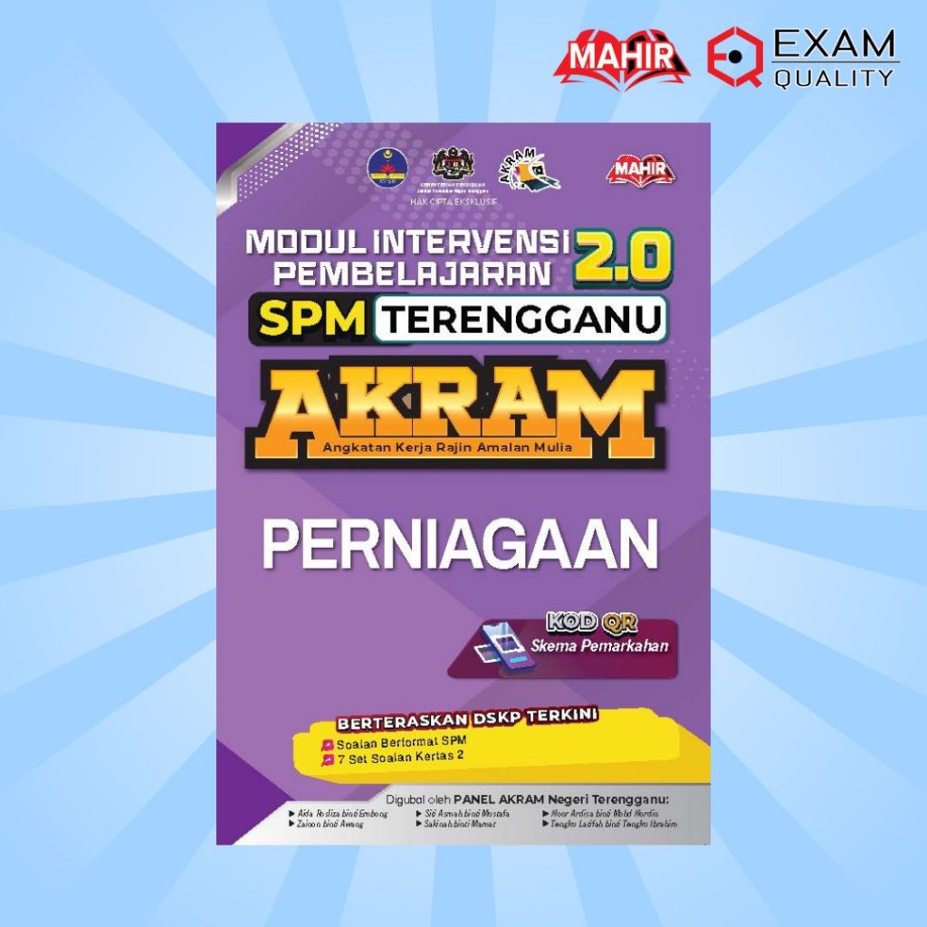[MAHIR] Modul Intervensi Pembelajaran 2.0 SPM Terengganu AKRAM ...