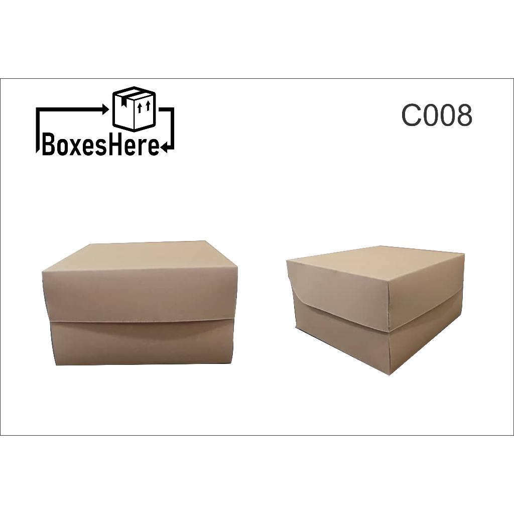 C008 Cake Box/ Kotak Kek/ Kotak kuih | Shopee Malaysia