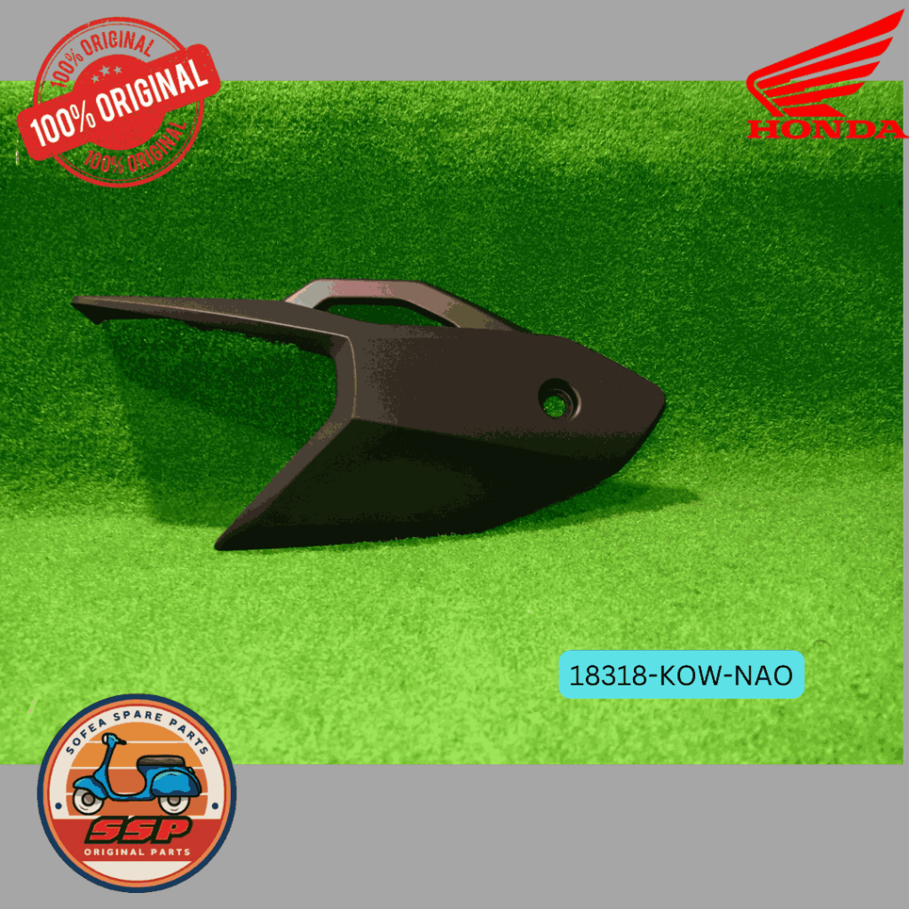 HONDA ADV160 MUFFLER COVER 100% ORIGINAL Honda Original ADV160 Protector Muffler ( 18318-K0W-NA0 ...