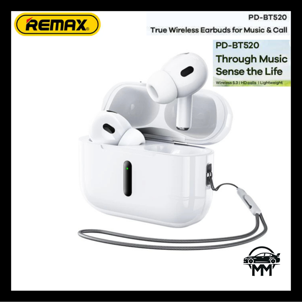 REMAX PD-BT520 BLUETOOTH V5.3 MUSIC EARBUDS BEST SOUND QUALITY IN EAR WIRELESS EARPHONE | Shopee ...