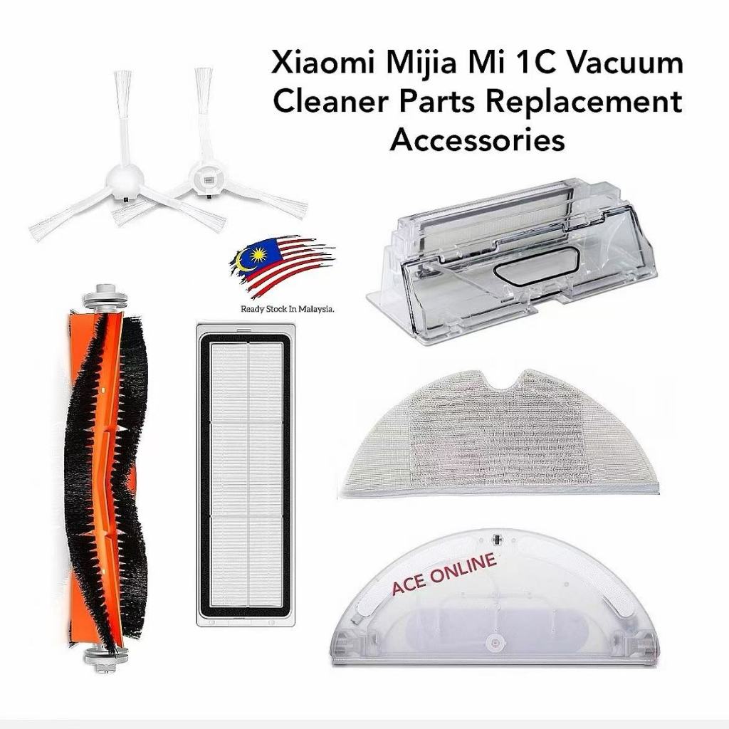 Xiaomi Mijia Mi 1C/2C/1T/2T/F9 OEM Vacuum Cleaner Parts Replacement ...
