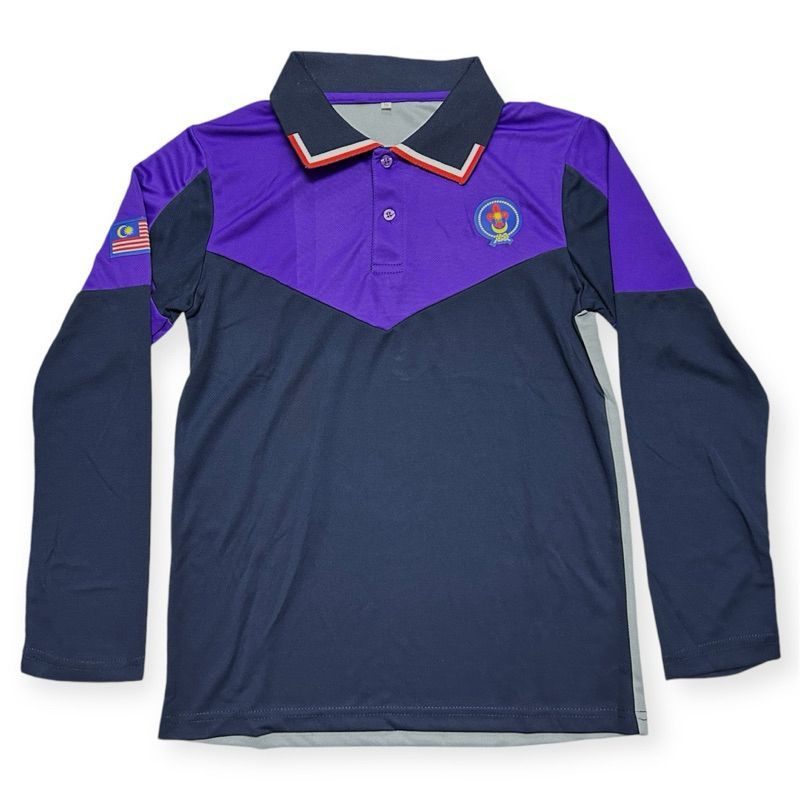 TSHIRT UNIFORM PURPLE PENGAKAP PENDIDIKAN KHAS SEKOLAH BAJU UNIFORM ...