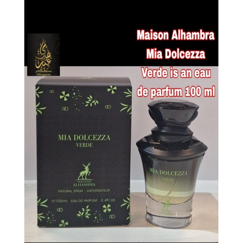Maison Alhambra Mia Dolcezza Verde is an eau de parfum for women 100ml ...