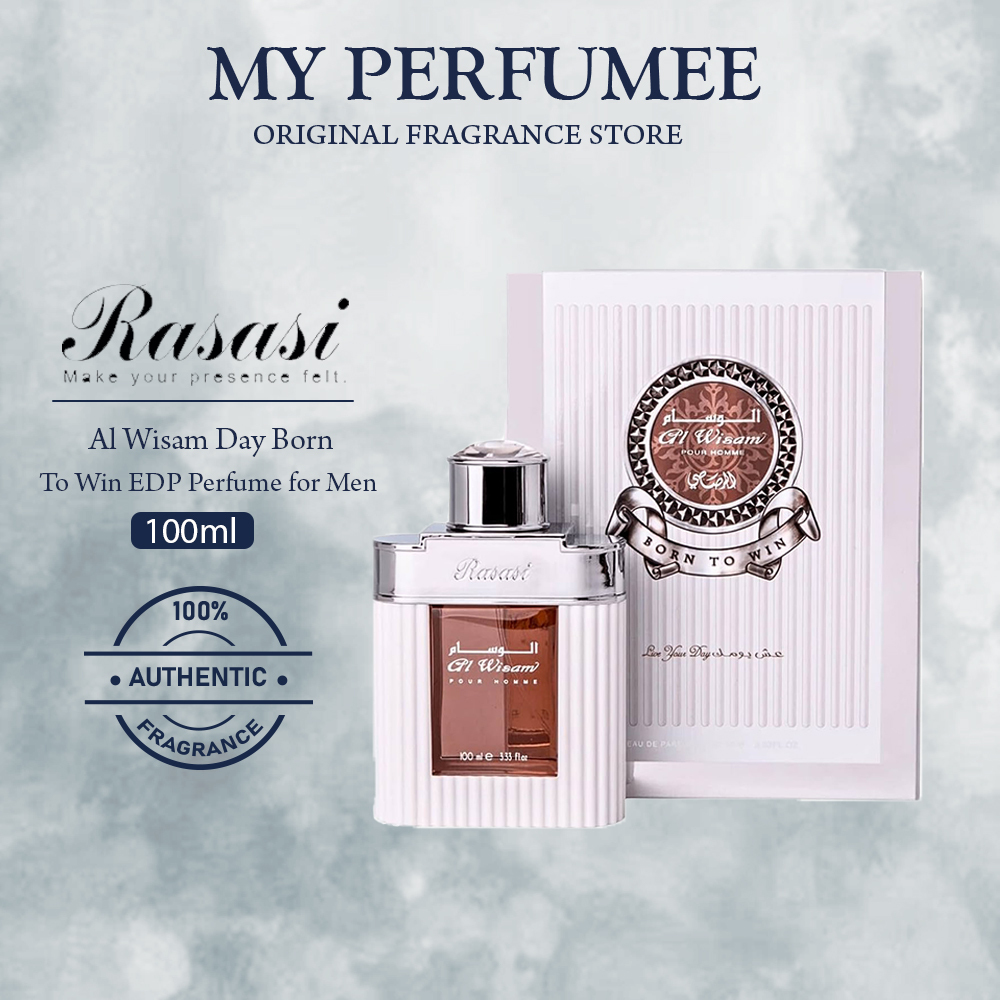Rasasi Al Wisam Day Born To Win EDP Perfume for Men 100ML | Shopee Malaysia